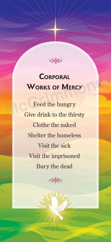 Corporal Works of Mercy - Banner BAN1626