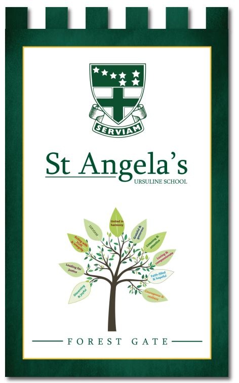 Processional Banner, Chrome Pole (4ft) and Chrome Stand