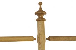 Processional Banner Pole, Oak, T Shape