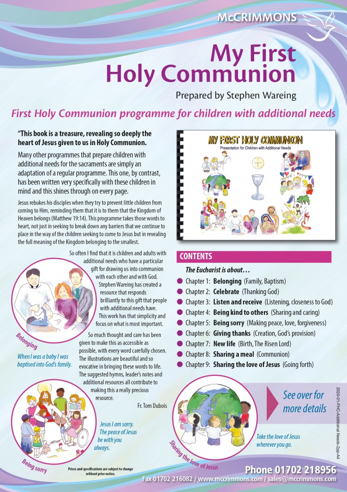 My First Holy Communion- FREE PDF download