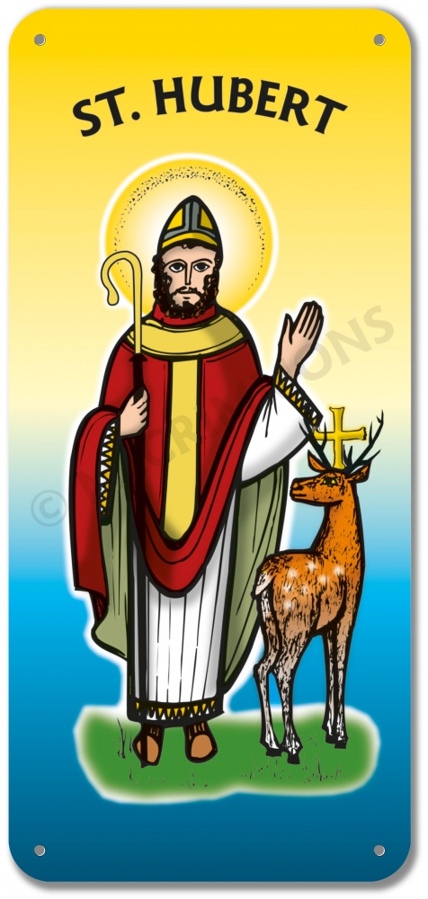 St. Hubert - Display Board 1138 - McCrimmon saints collection, church ...