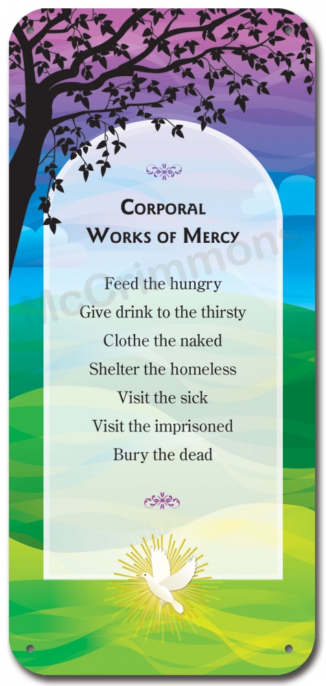 Corporal Works of Mercy - Display Board 1627