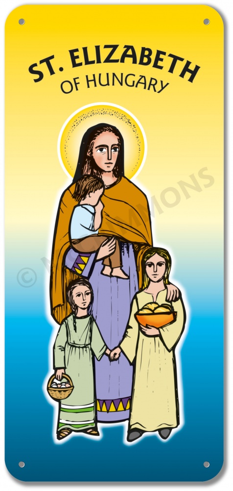 St. Elizabeth of Hungary - Display Board 789, mccrimmon saints ...