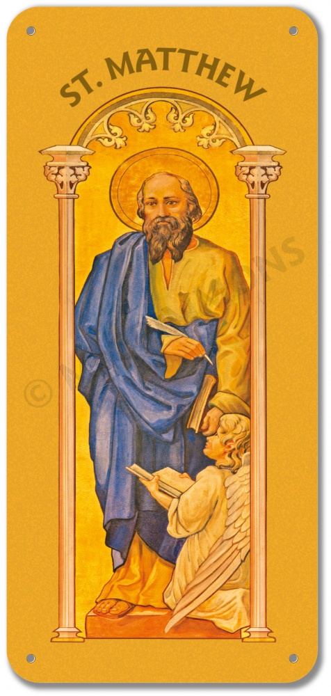 St. Matthew - Display Board 1133, mccrimmon saints collection, church ...