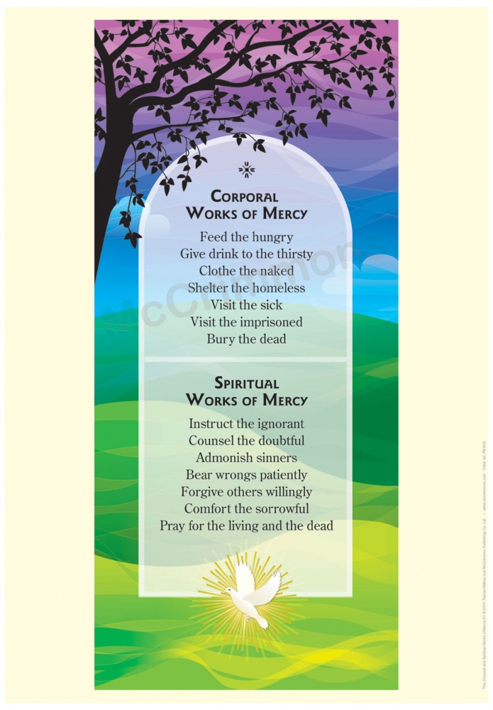 Works of Mercy - A3 Poster PB1631