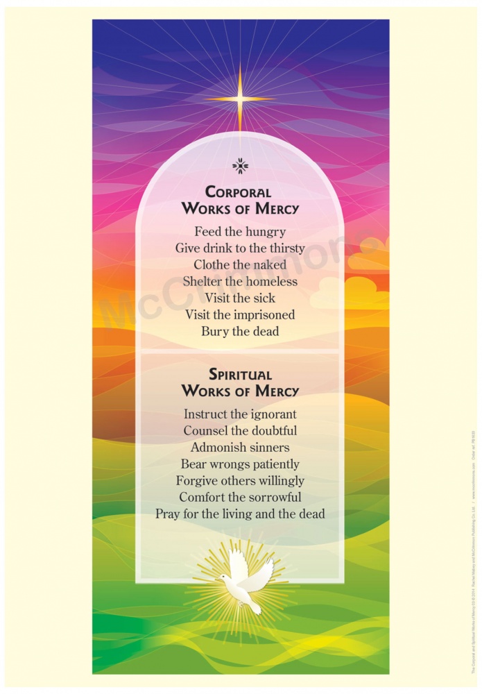 Works of Mercy - A3 Poster PB1633