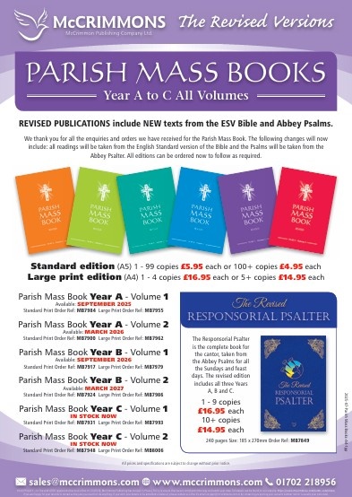 Revised Parish Mass Book Brochure - FREE PDF download