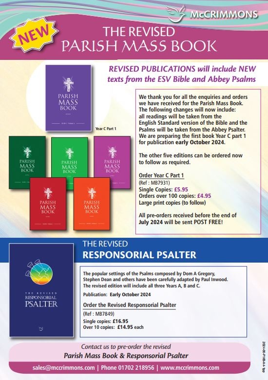 Revised Parish Mass Book Brochure - FREE PDF download